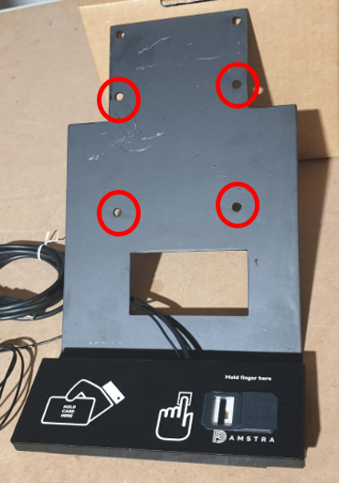 Visitor Terminal Bracket Replacement Guide (DT-VTMK2) – Damstra