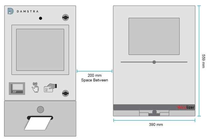 Damstra Terminal Installation Guide (DT-MK2 / DT-MK2P) – Damstra