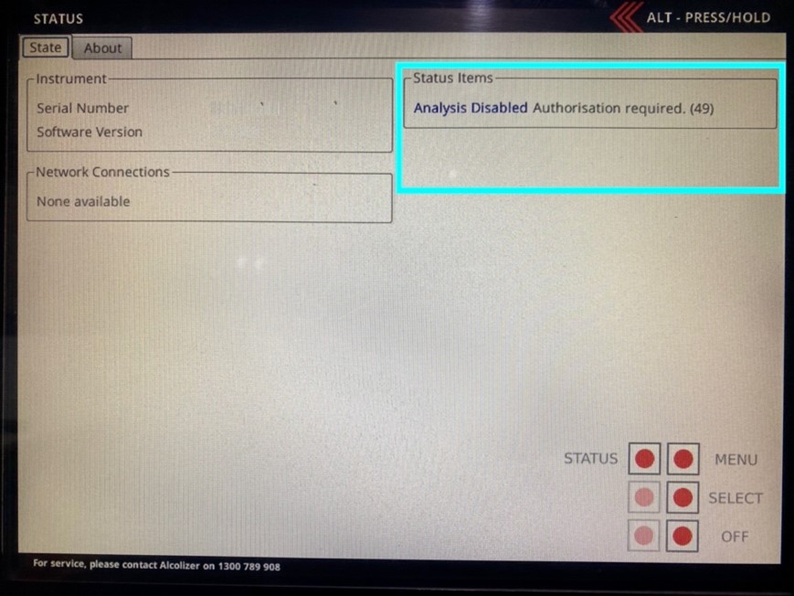 Alcolizer Troubleshooting Guide (WM4) – Damstra