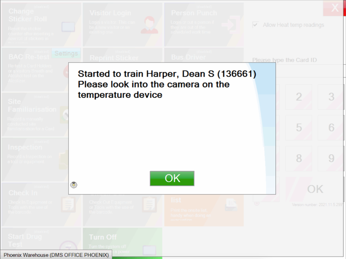 Enrollment: Facial Recognition – Damstra