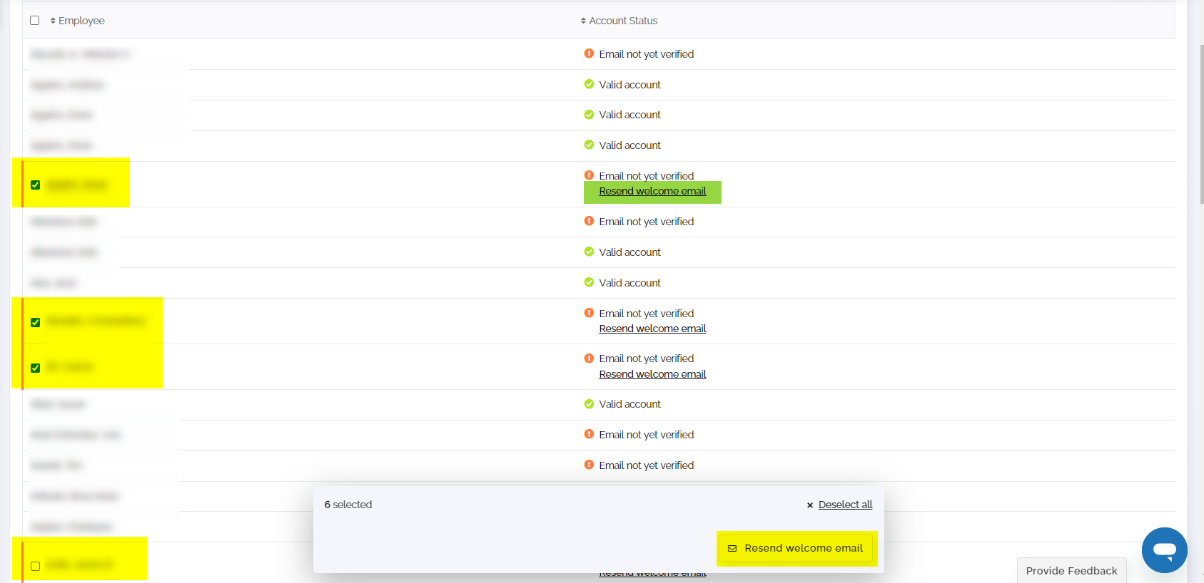 Employee users – Damstra