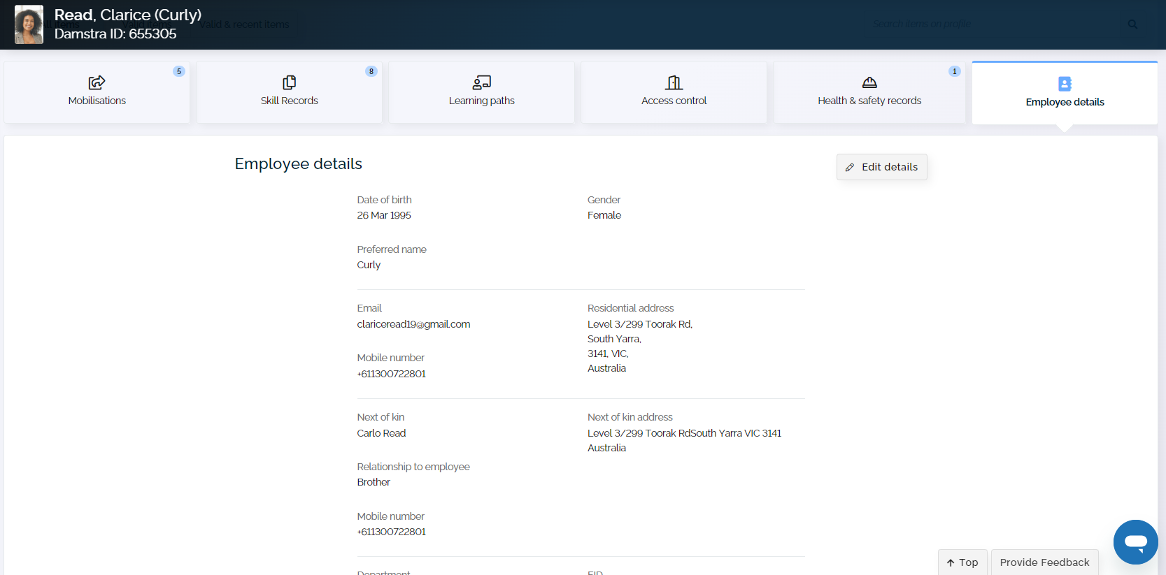 All Employees – Damstra