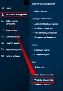 Worksite Documents – Damstra