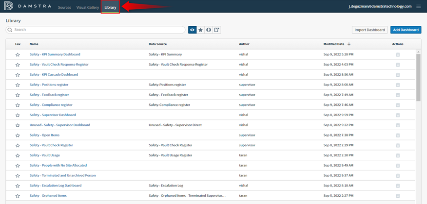 Getting Started – Damstra