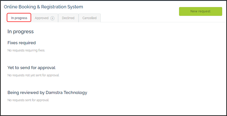 Checking New Induction Status – Damstra