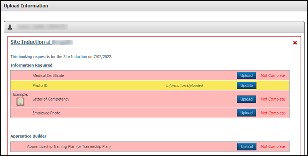 Manual Paperwork Upload – Damstra