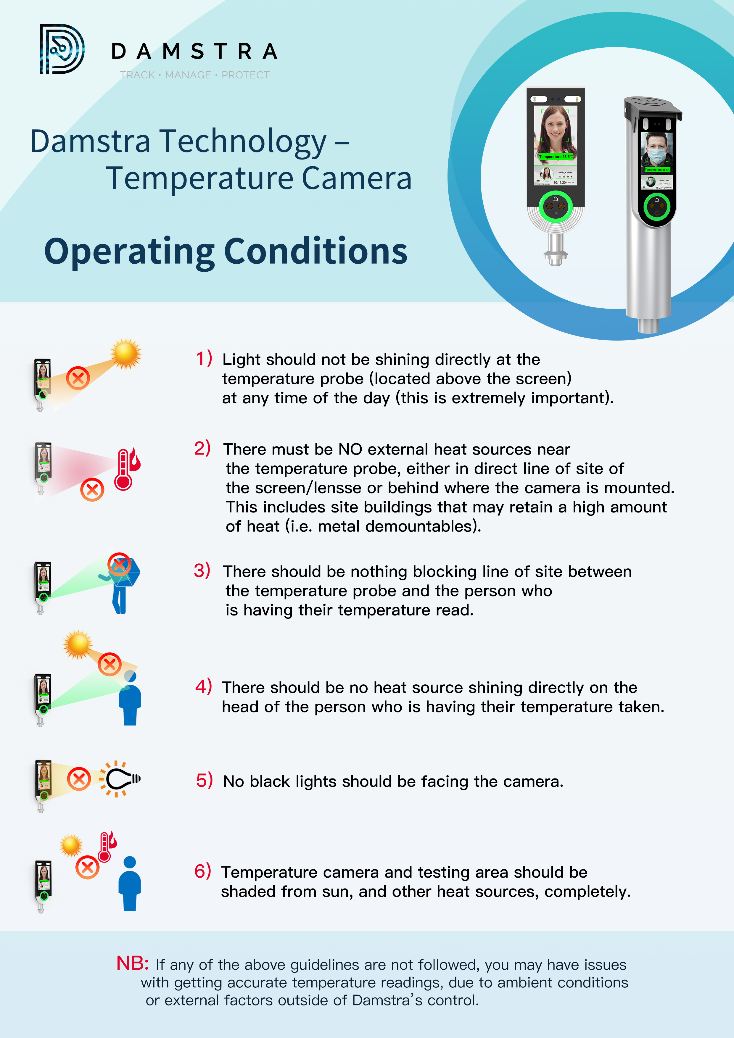 Thermal Camera Operating Conditions – Damstra